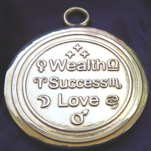 Bronze House Based Love Wealth Success Talisman