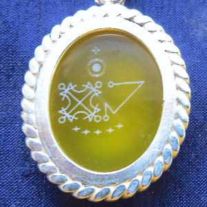 Yellow Agate Sun Exaltation Degree Talisman