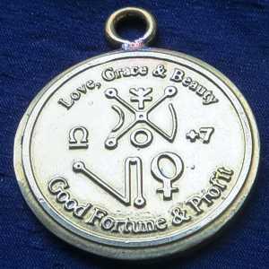 Bronze Picatrix Venus Three Graces Talisman