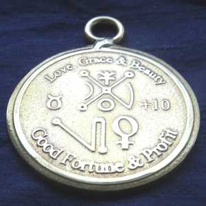 Bronze Picatrix Venus Three Graces Talisman