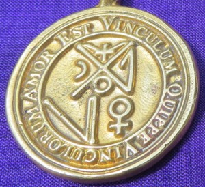 Bronze Super Venus Bird Head Talisman for Love and Happiness